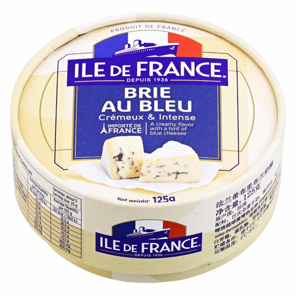 Queso Brie Blue ILE DE FRANCE 125 g - Supermaxi