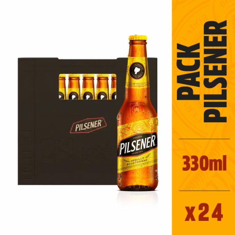 Jaba De Cerveza Retornable PILSENER Para 24 Unidades De 330 Ml - Supermaxi