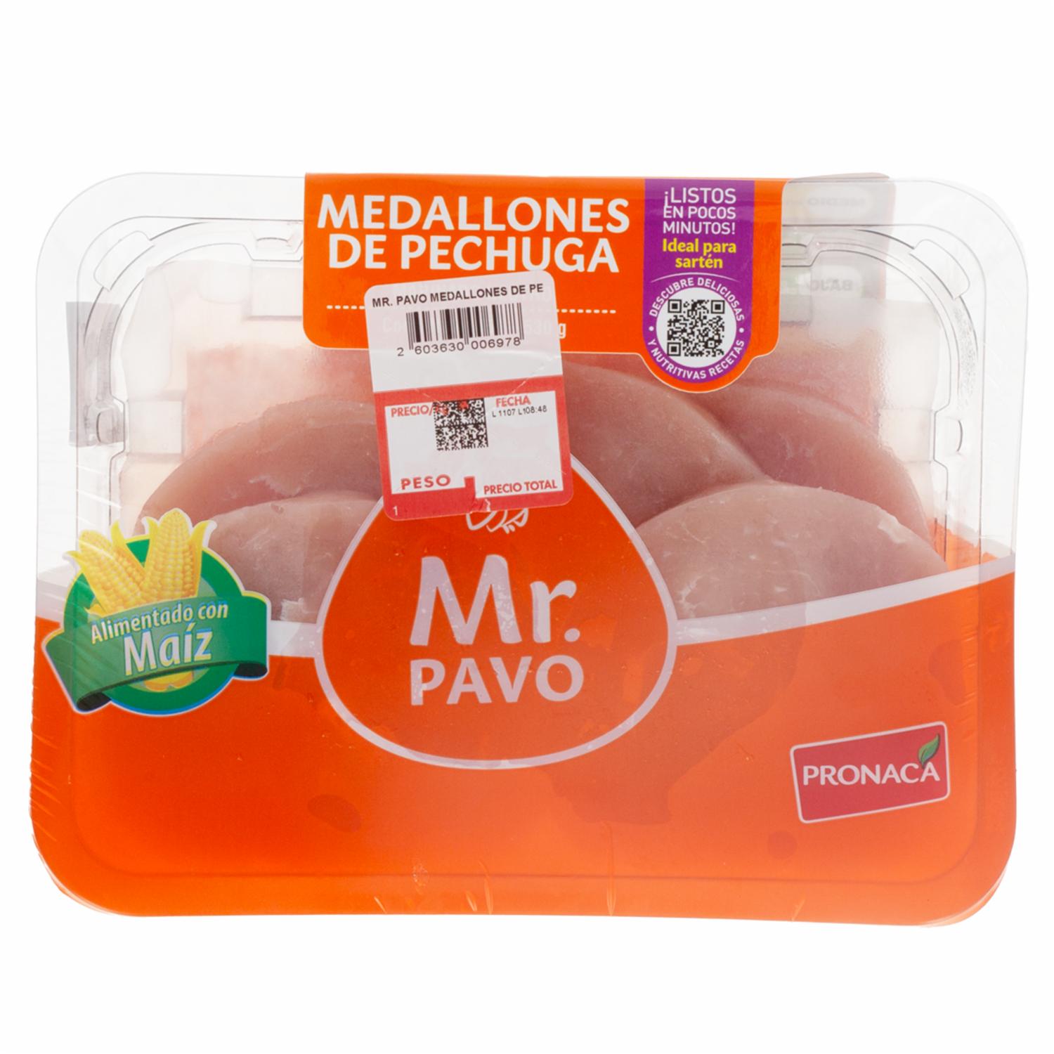 Medallones De Pechuga MR. PAVO Al Peso - Supermaxi