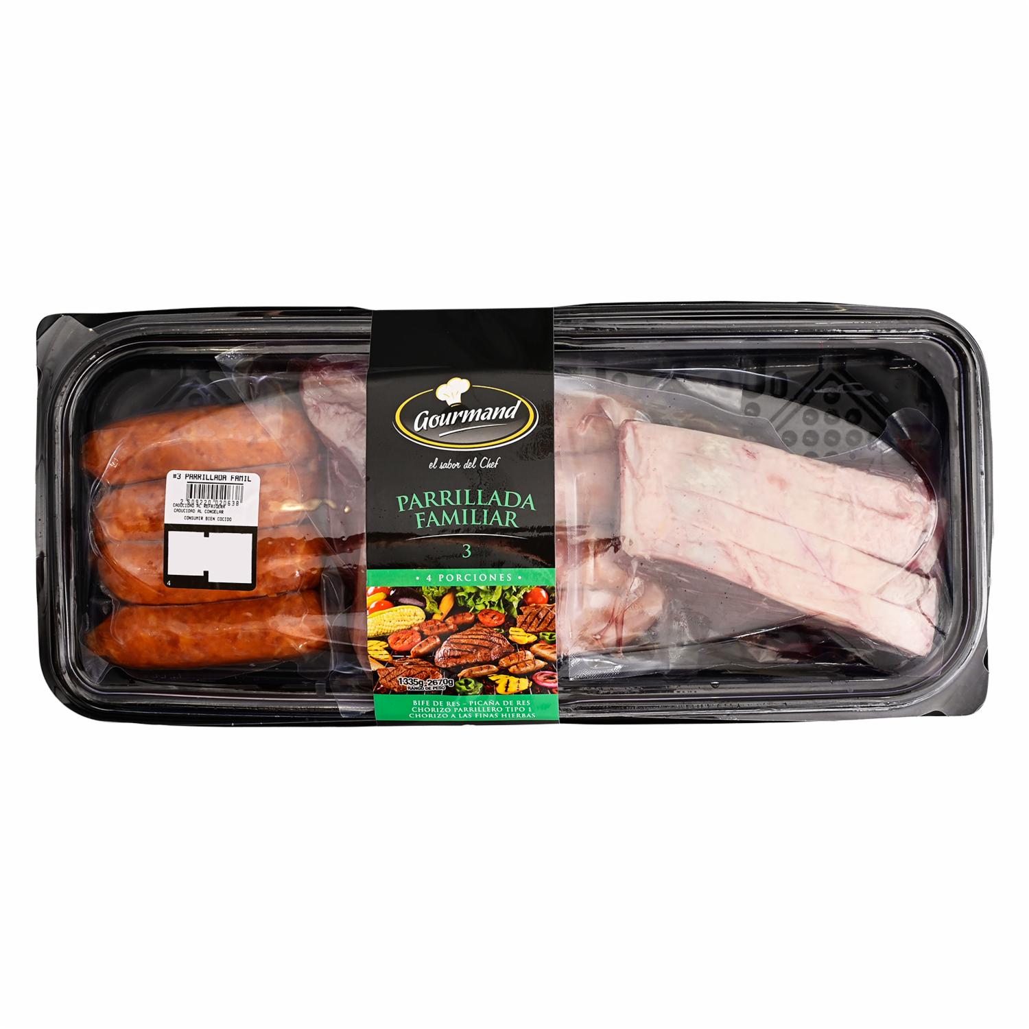 Parrillada Familiar GOURMAND Al Peso - Supermaxi