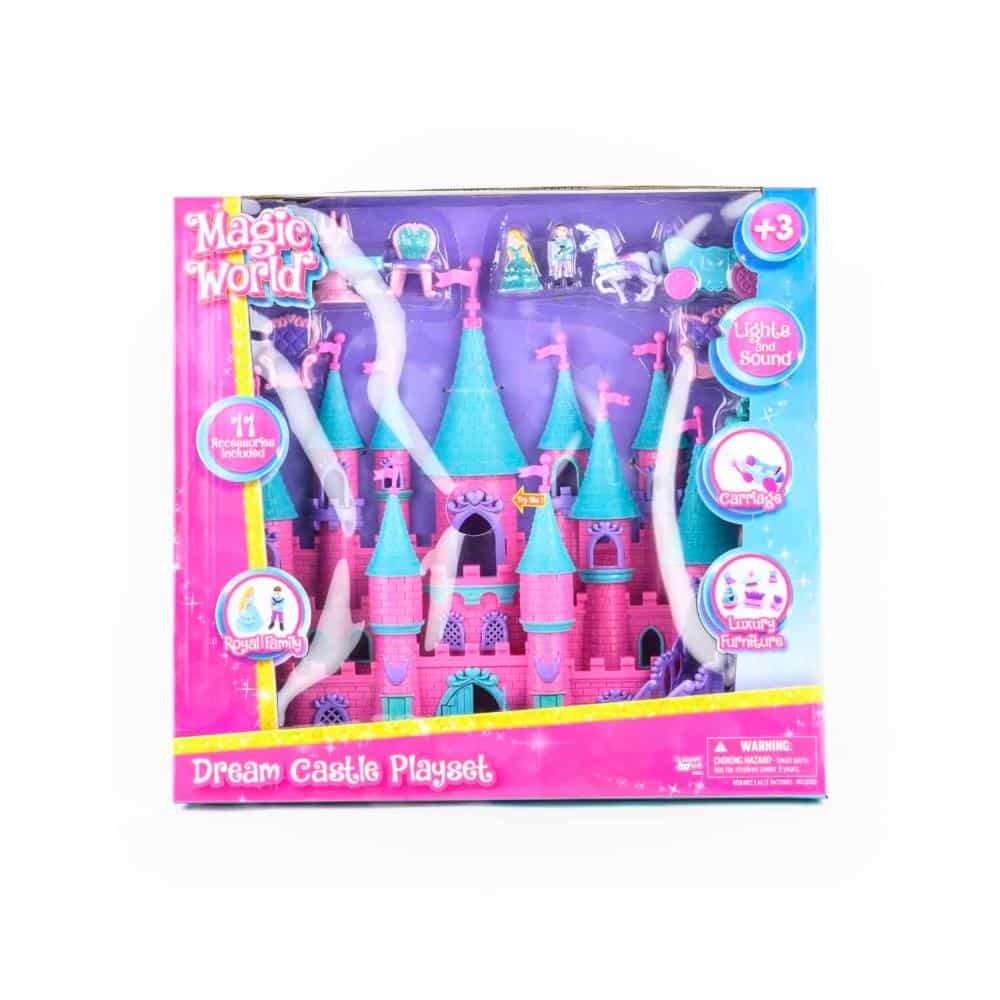 Set De Juego Castillo MAGIC WORLD 11 Piezas - Supermaxi