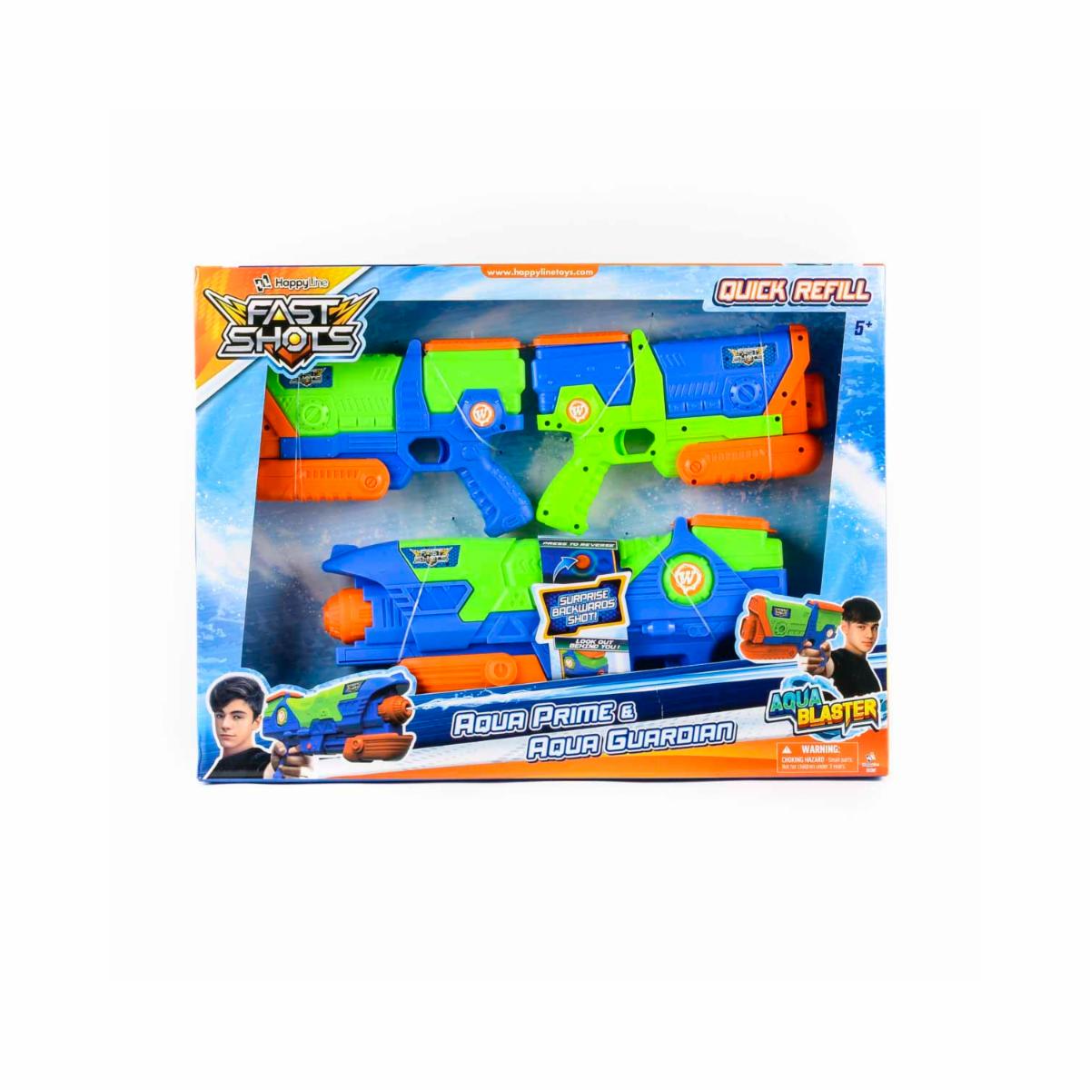 Set De Pistolas De Agua FAST SHOTS 3 Piezas - Supermaxi