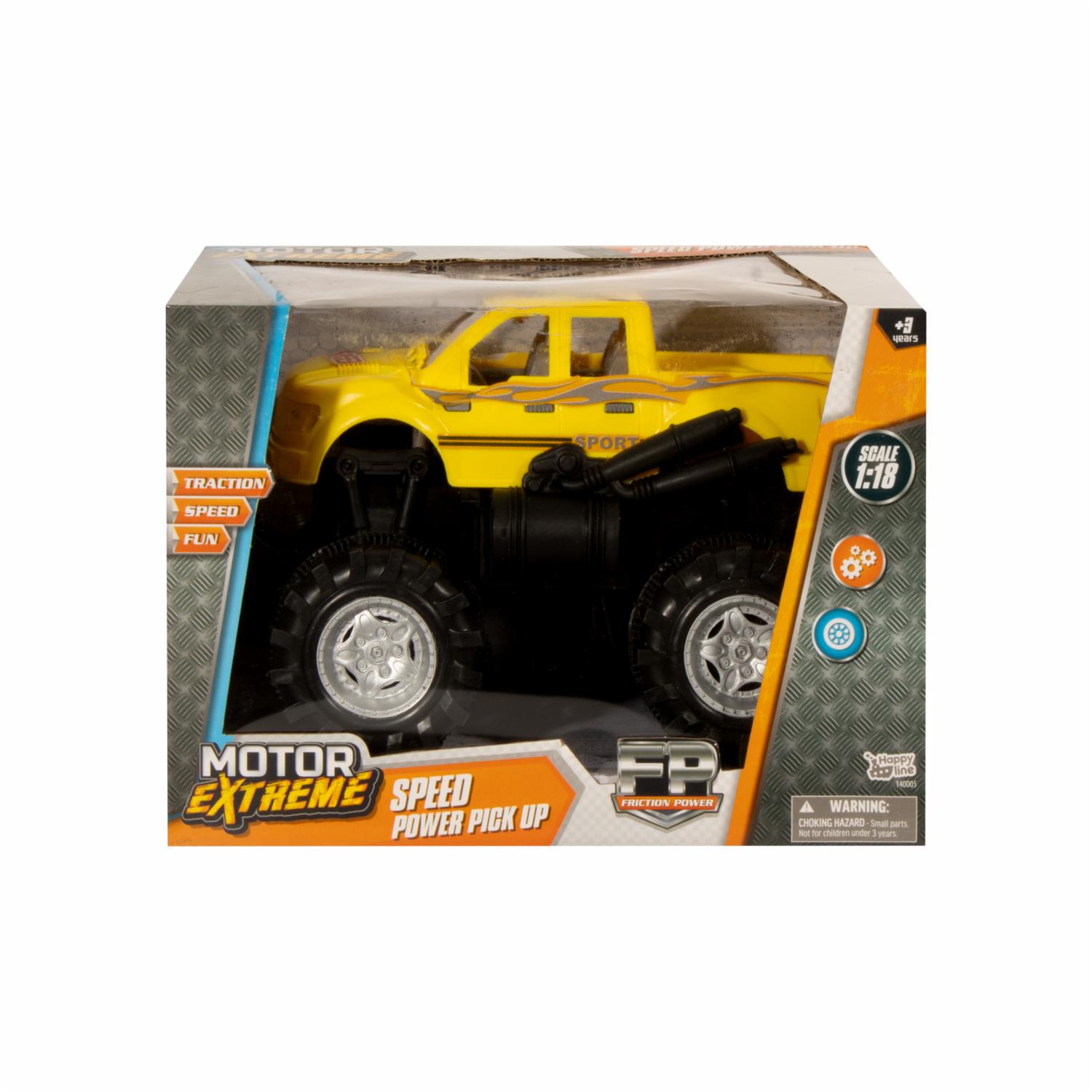 Camioneta 1:18 Spped Power Pick Up MOTOR EXTREME A Fricción - Supermaxi
