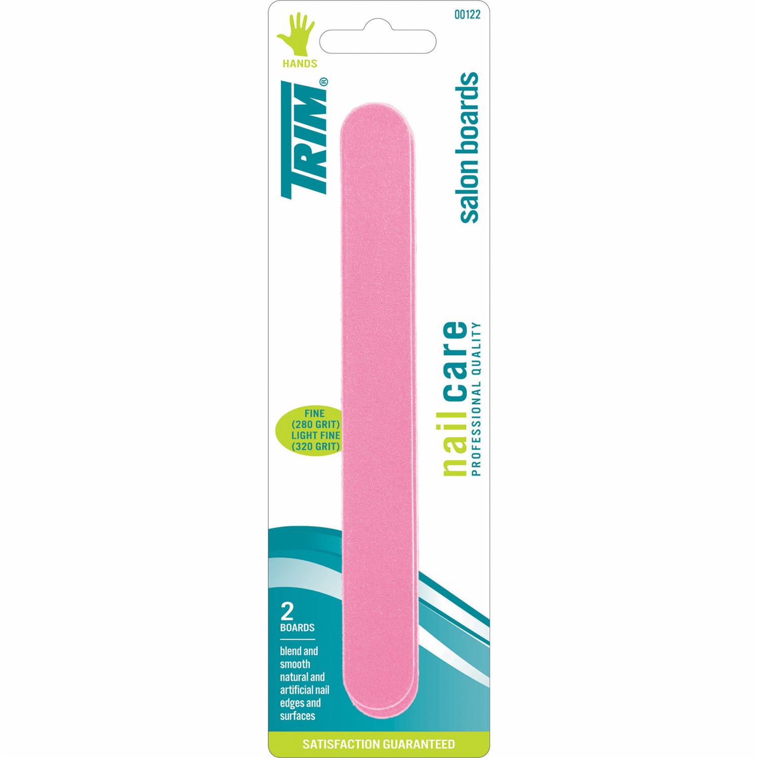 Lima De Uñas De Cartón Rosada TRIM 2 Uds - Supermaxi