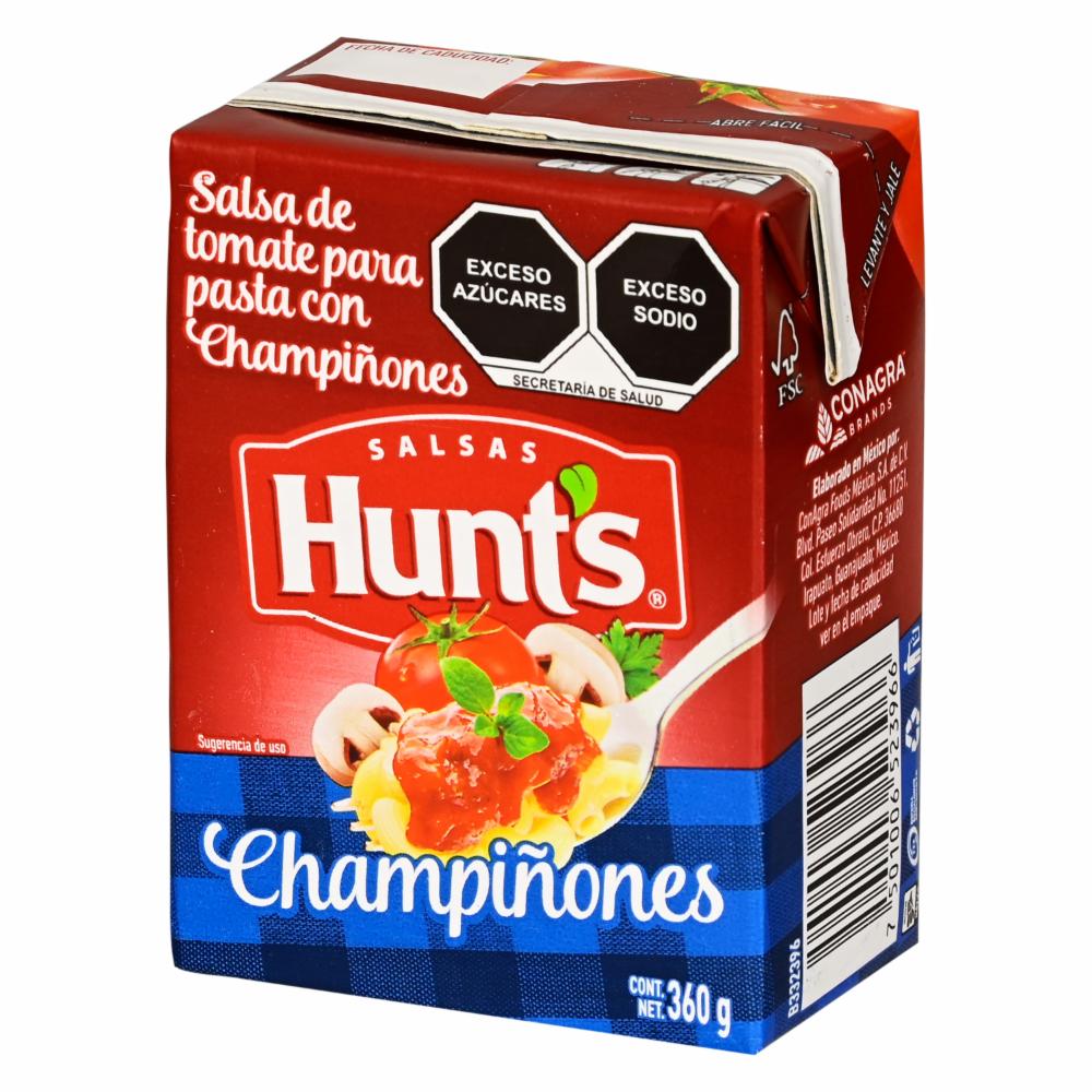 Salsa De Tomate Para Pasta Y Champiñones HUNT'S 360 G - Supermaxi