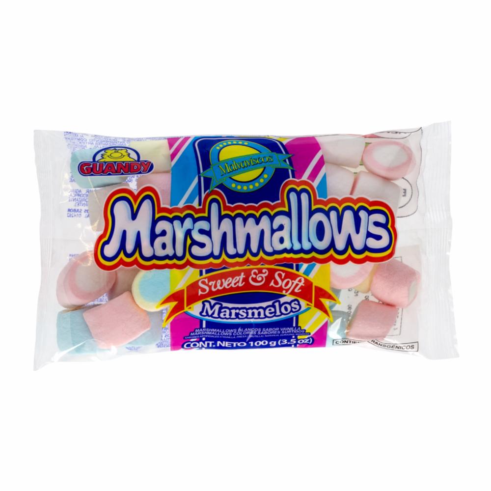Marshmallows De Colores Guandy TROPICAL 100g - Supermaxi