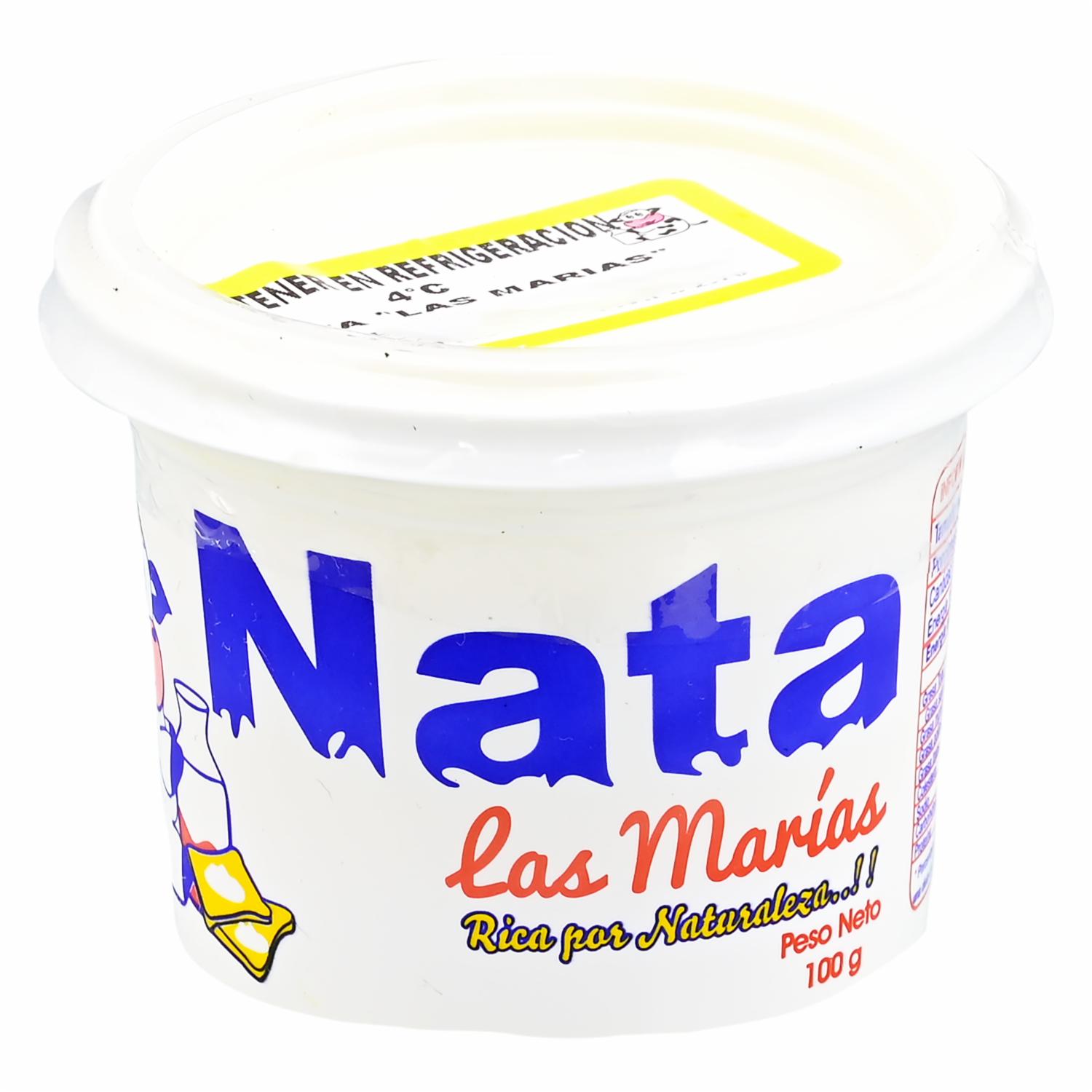 Nata Fresca LAS MARÍAS 100 G - Supermaxi