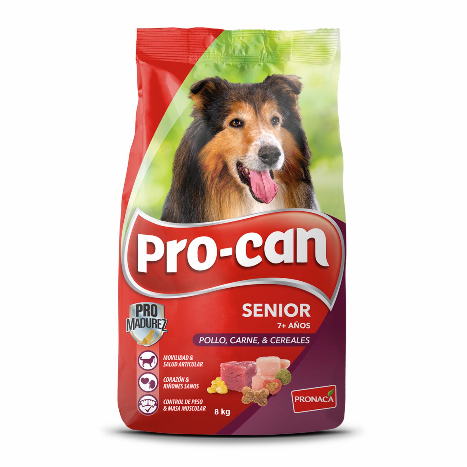 Alimento Para Perros Senior PRO-CAN 8 Kg - Supermaxi