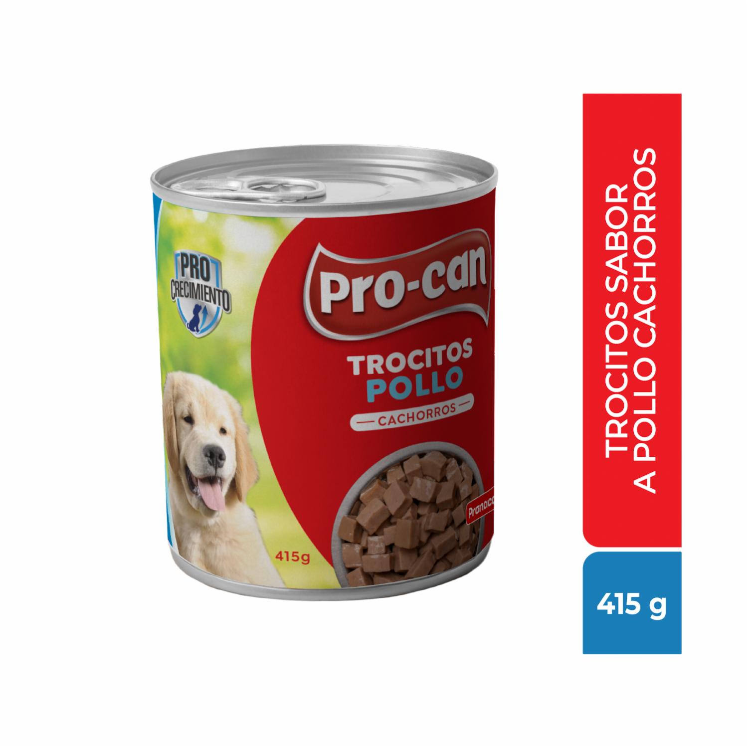 Alimento Húmedo Para Perros Cachorros Pollo PRO-CAN 415 G - Supermaxi