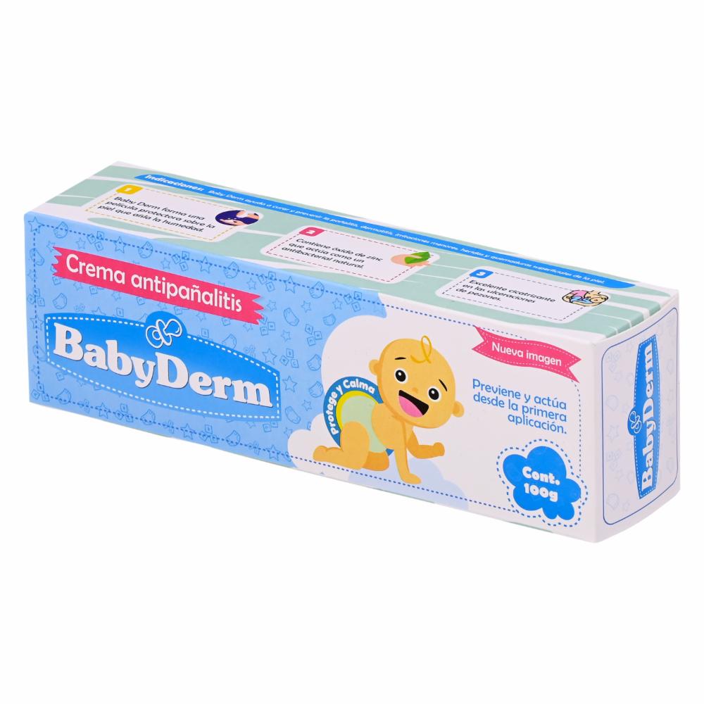 Crema Dermoprotectora Dermatólogica Antipañalitis BABY DERM 100 G ...