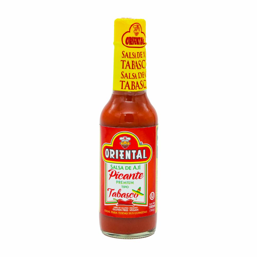 Salsa De Ají Picante Tabasco ORIENTAL 160 Ml - Supermaxi
