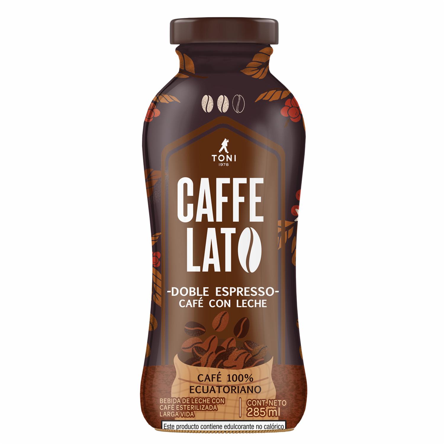 Bebida De Café Doble Espresso Con Leche CAFFE LATTO 285 G - Supermaxi