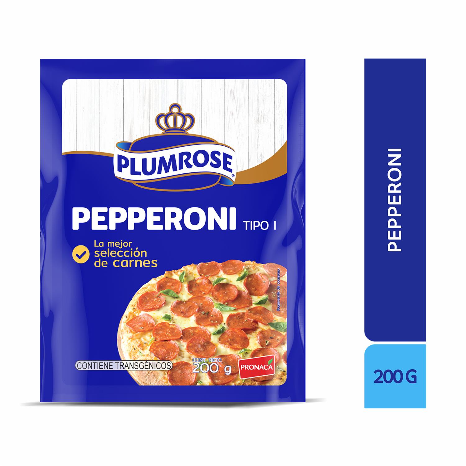 Pepperoni Tipo 1 PLUMROSE 200 G - Supermaxi