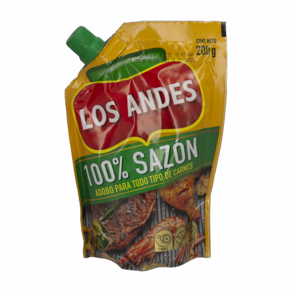 Sazón Sin Gluten Doy Pack LOS ANDES 200 G - Supermaxi