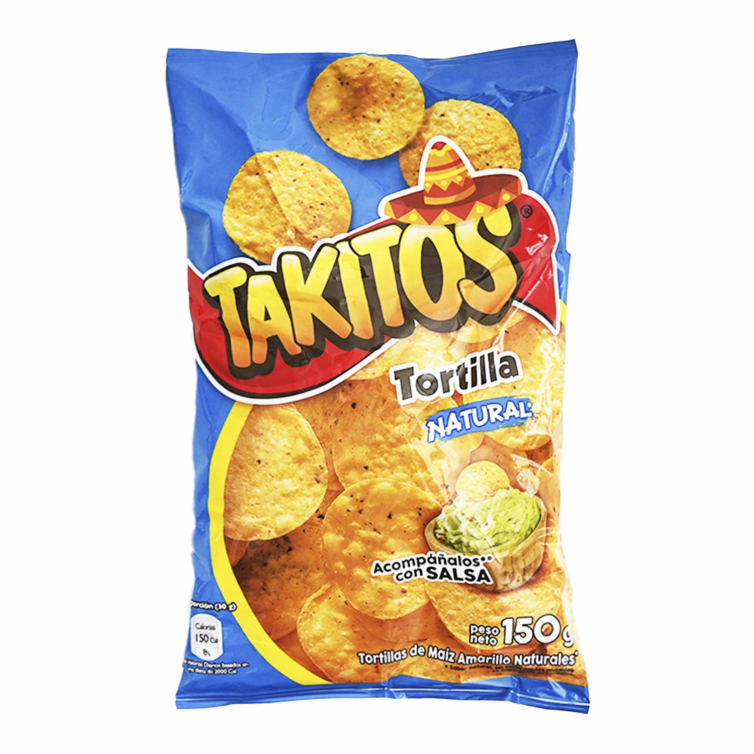 Bocaditos De Maíz Flanker Natural TAKITOS 150 G - Supermaxi