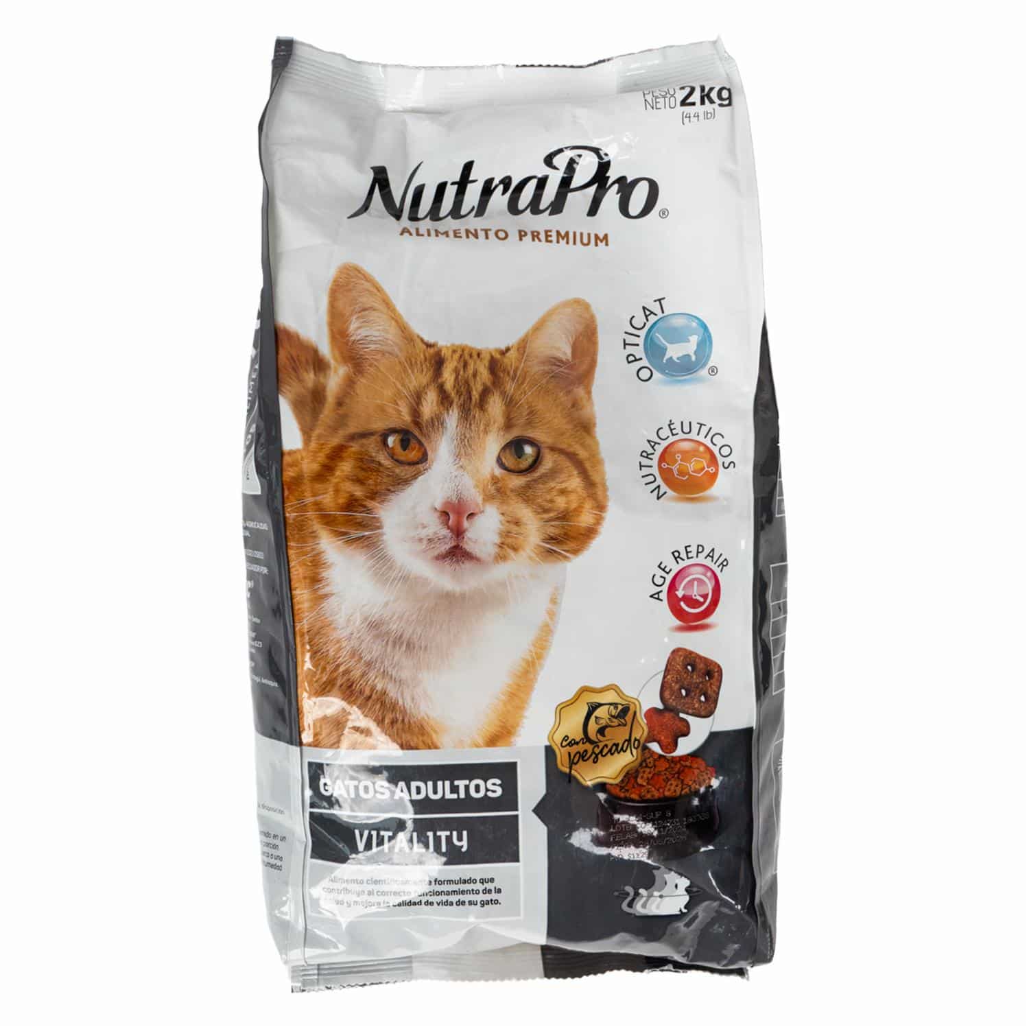 Alimento Para Gatos Vitality Adultos NUTRAPRO 2 Kg - Supermaxi