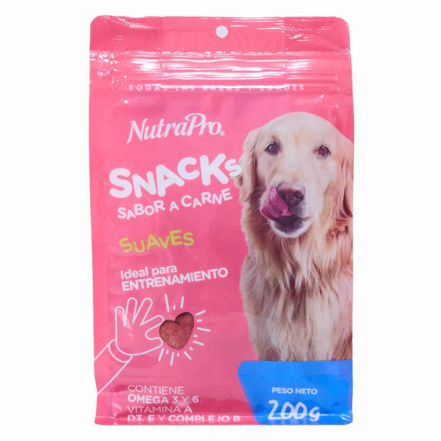 Snack Para Perro Suaves Sabor A Carne NUTRAPRO 200 G - Supermaxi