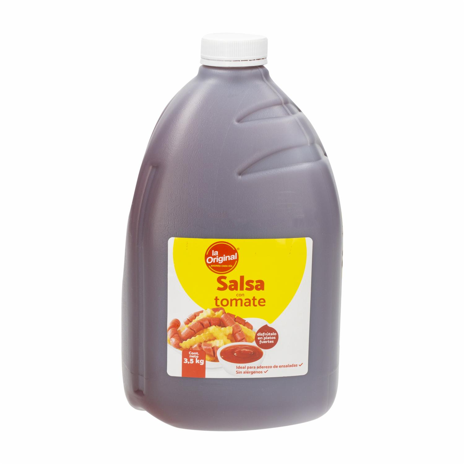 Salsa De Tomate Natural LA ORIGINAL 3 500 G - Supermaxi