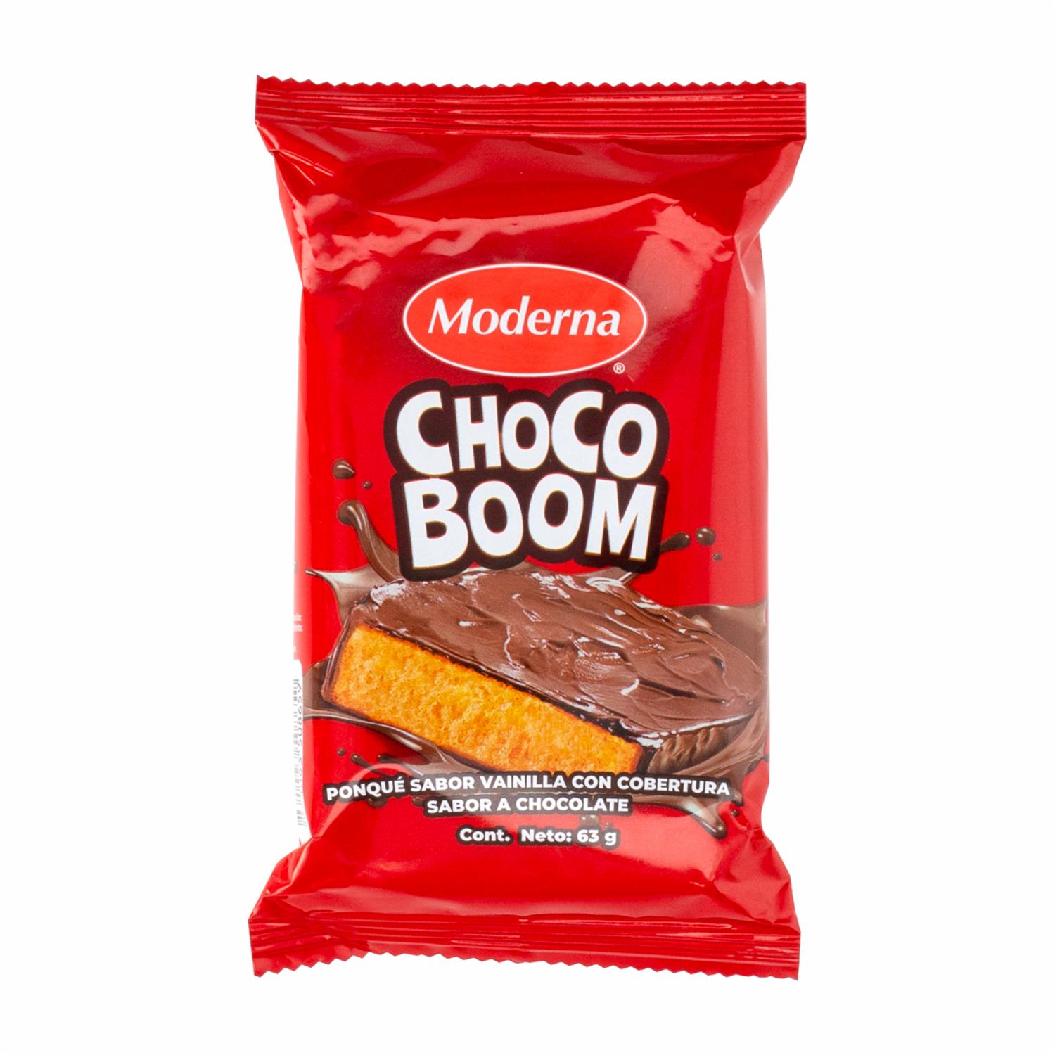 Choco Boom Vainilla Con Chocolate MODERNA 63 G - Supermaxi