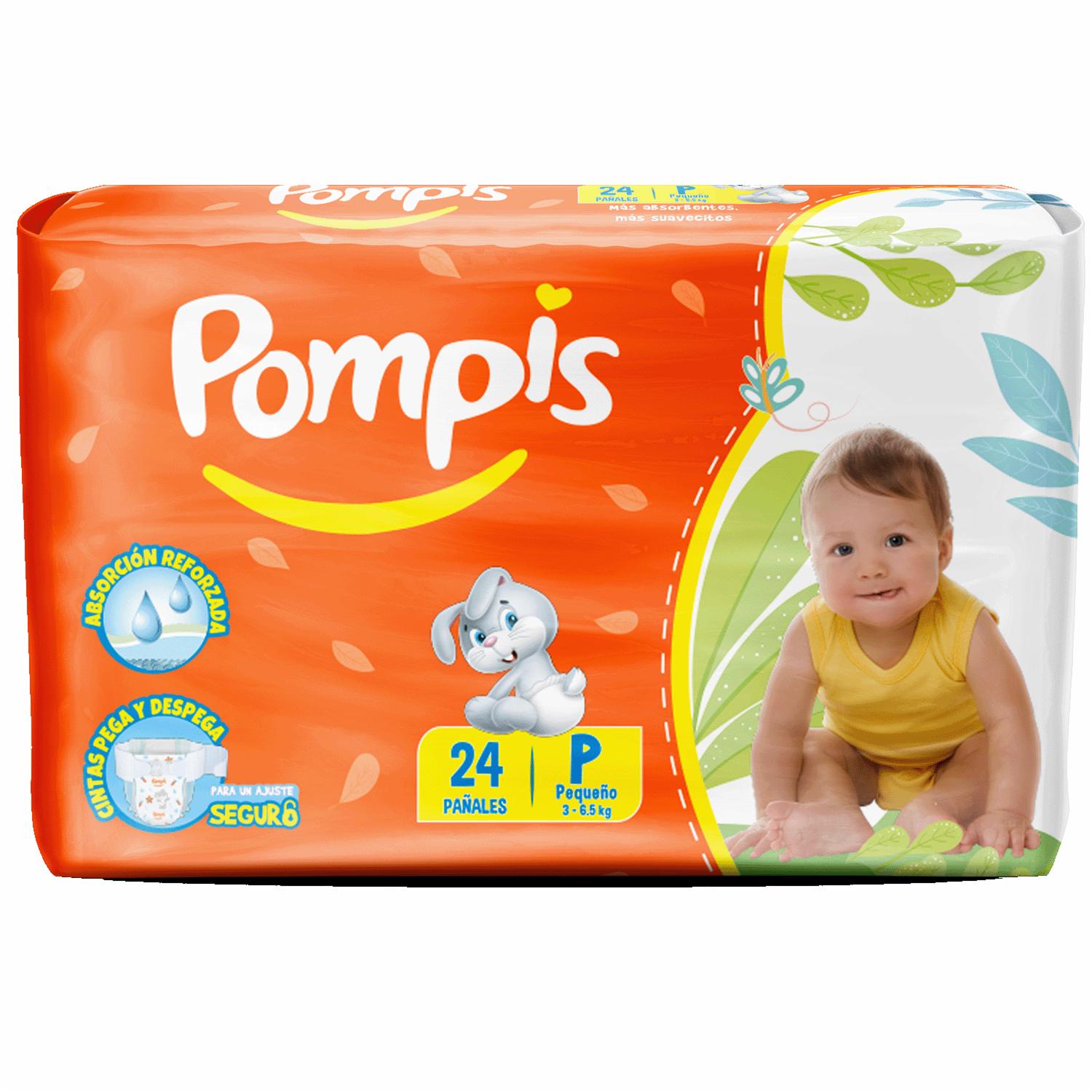 Pañal Talla P POMPIS X 24 Uds - Supermaxi