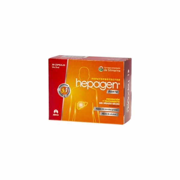 Hepatoprotector Forte HEPAGEN X 30 Uds - Supermaxi