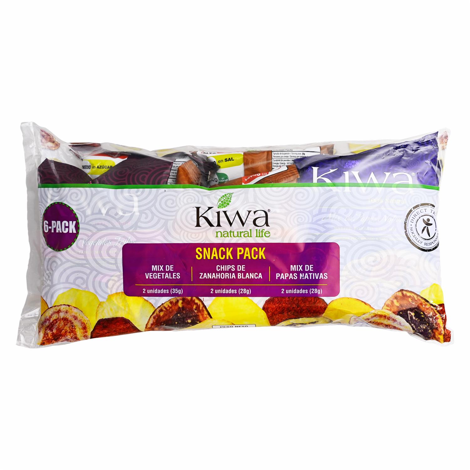 Mix Multipack De Papas Vegetales Zanahoria KIWA 182 G - Supermaxi