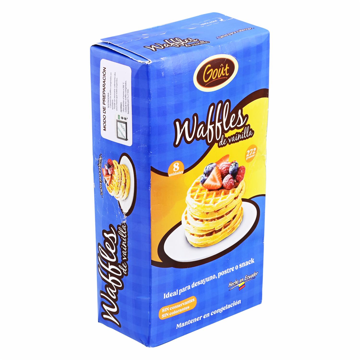 Wafles Gout Sabor Vainilla PACOSE 272 G - Supermaxi
