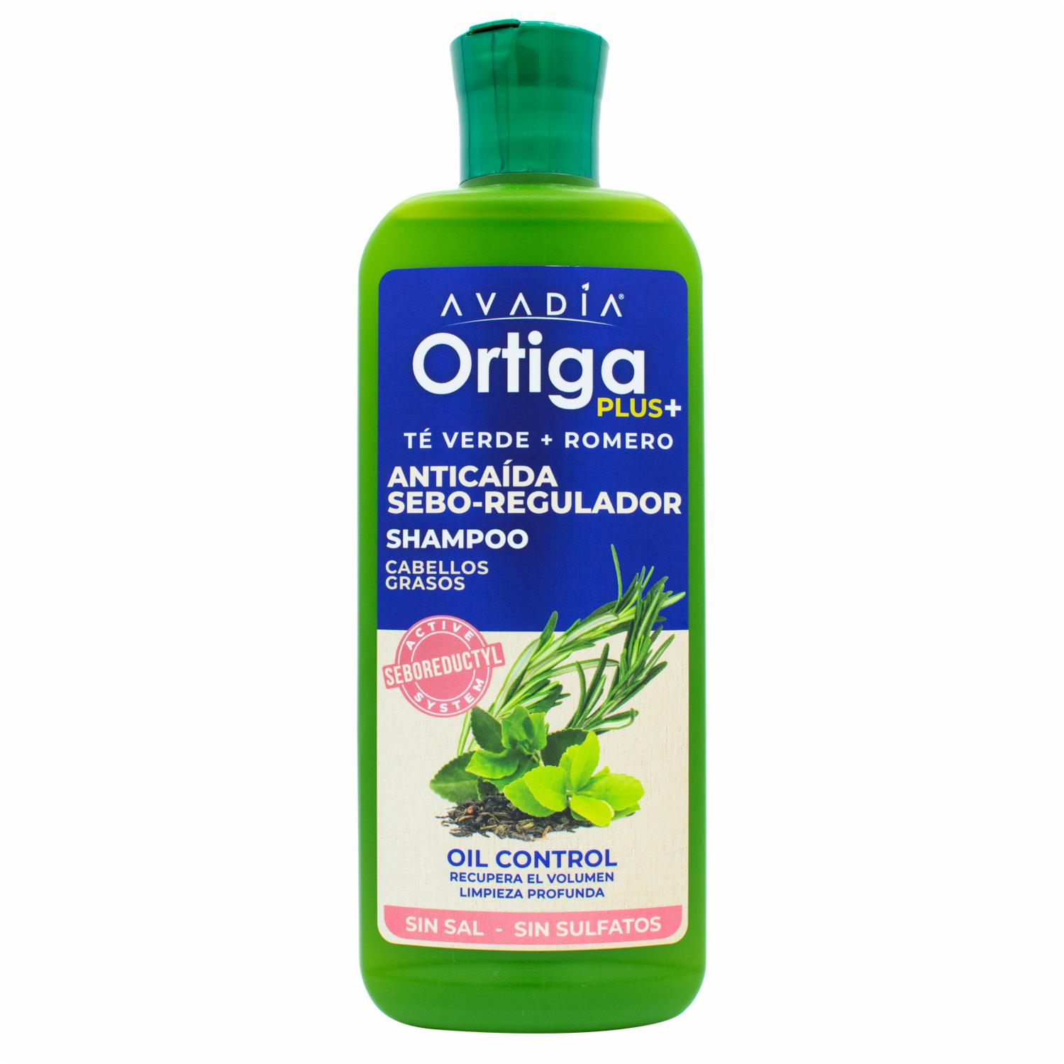 Shampoo De Cabello Ortiga Plus Anticaída Seboregulador Trichogen ...