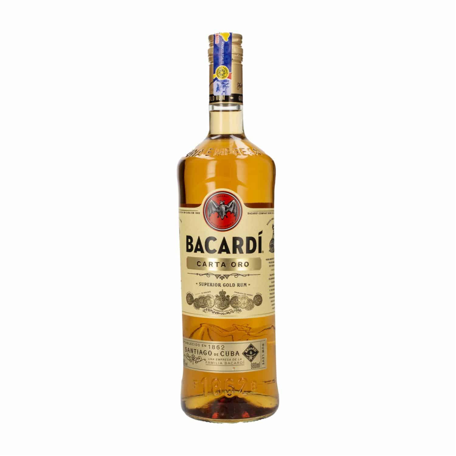 Ron Oro BACARDÍ 980 ML - Supermaxi
