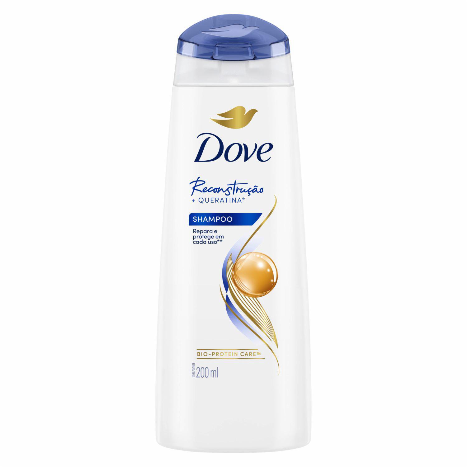 Shampoo De Cabello Reconstrucción Completa DOVE 200 Ml - Supermaxi