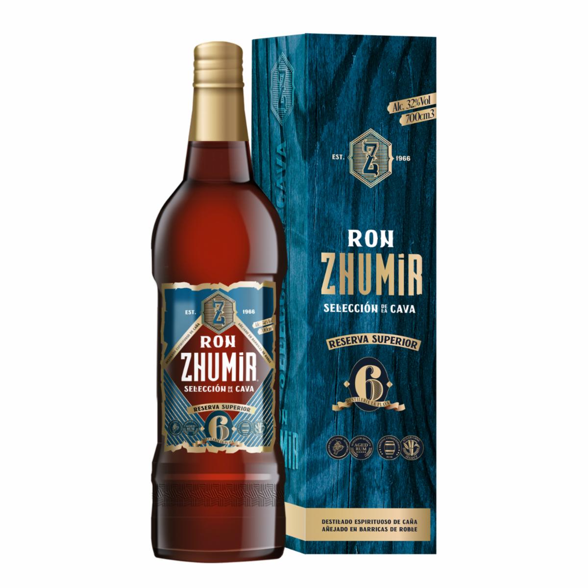 Ron Gran Reserva 18 Años ZHUMIR 750 Ml - Supermaxi