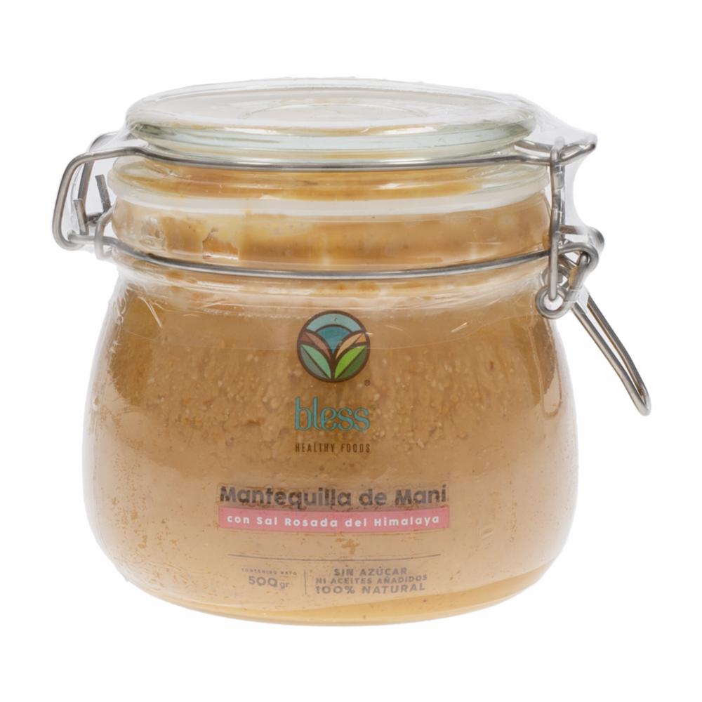 Mantequilla De Maní Con Sal Rosada Del Himalaya BLESS 500 g - Supermaxi