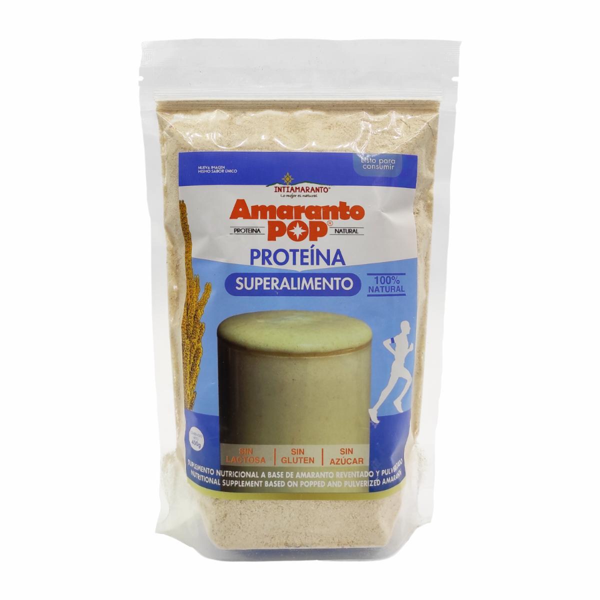 Amaranto Pop En Polvo Sin Gluten INTIAMARANTO 400 G - Supermaxi