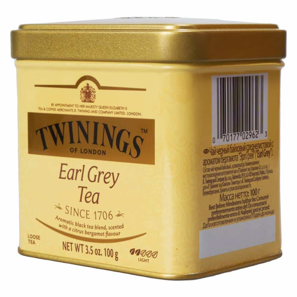 Té Inglés Earl Gray TWININGS 100 G - Supermaxi