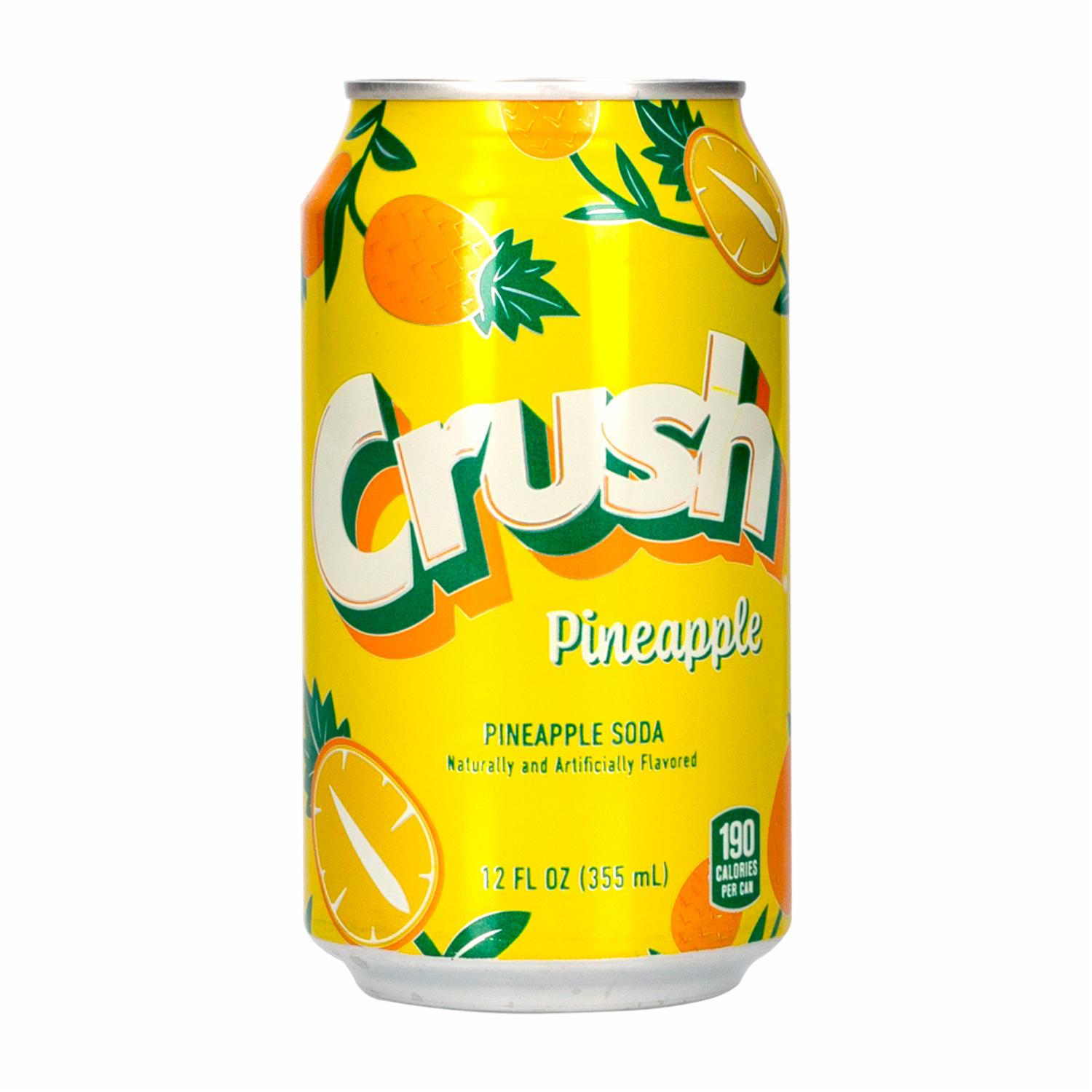 Bebida Gaseosa En Lata Sabor A Piña CRUSH 355 Ml - Supermaxi