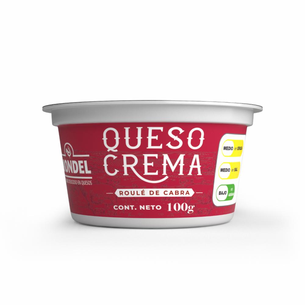 Queso Crema Roulé De Cabra MONDEL 100 G - Supermaxi