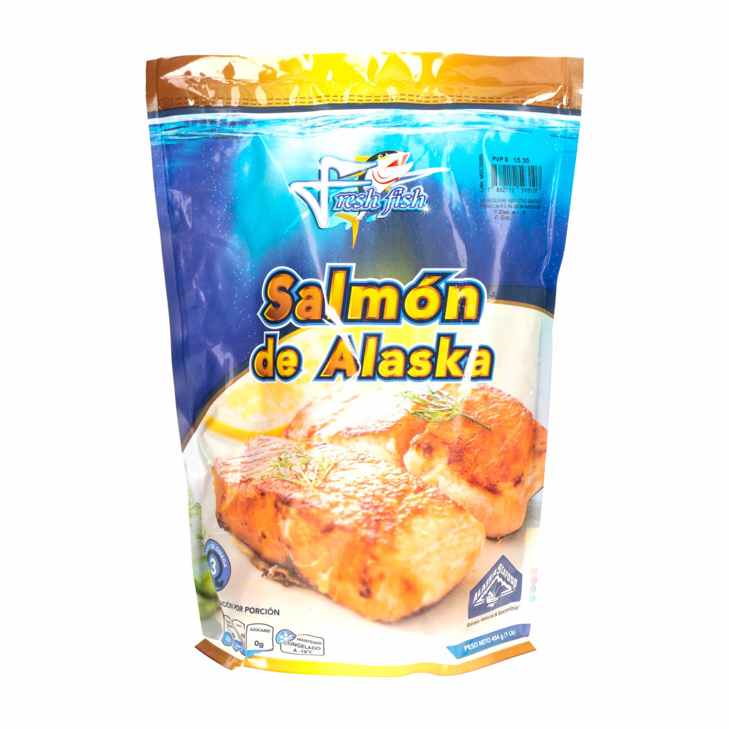 Salmón De Alaska FRESH FISH 454 G - Supermaxi