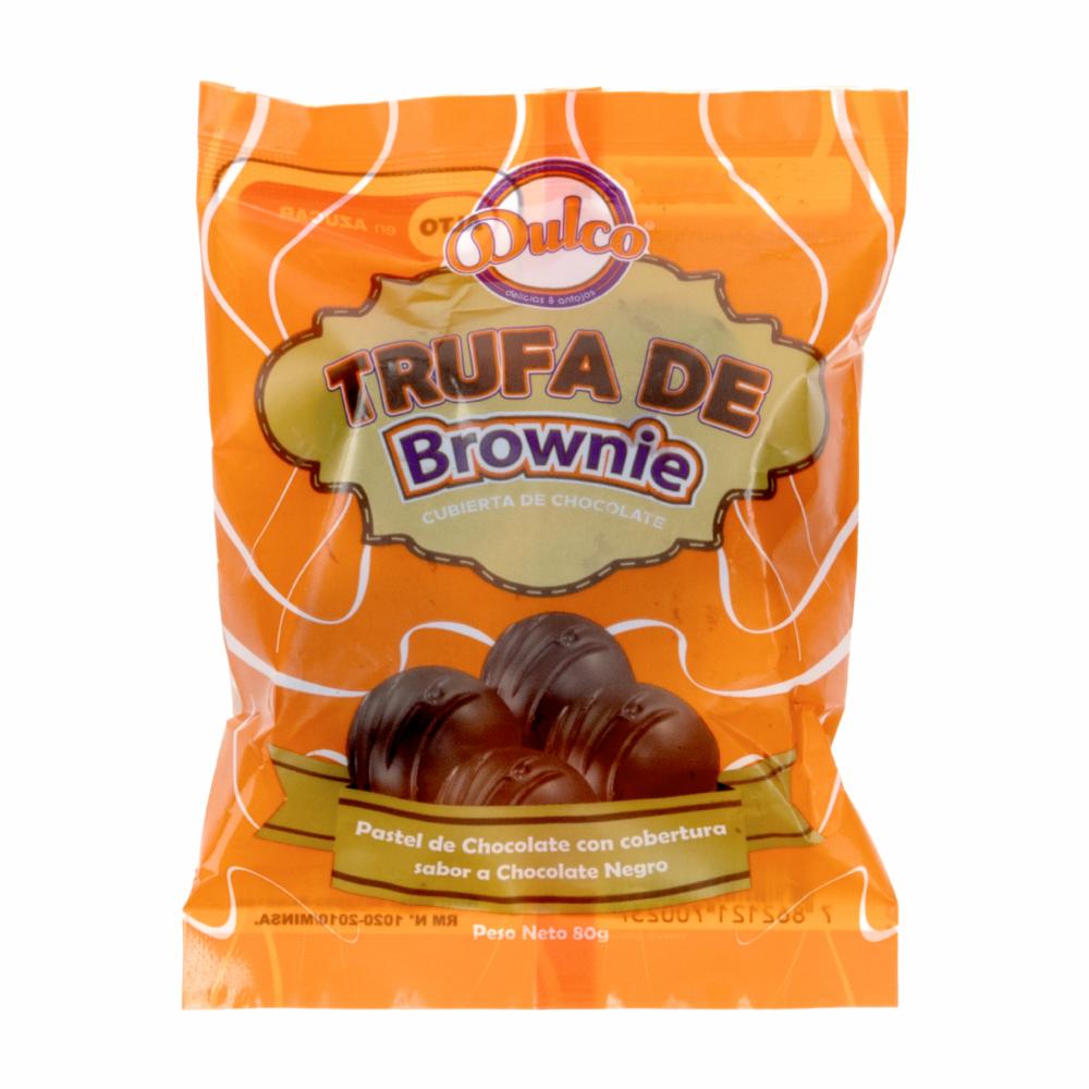 Trufas De Brownie Con Chocolate DULCO 80 G - Supermaxi