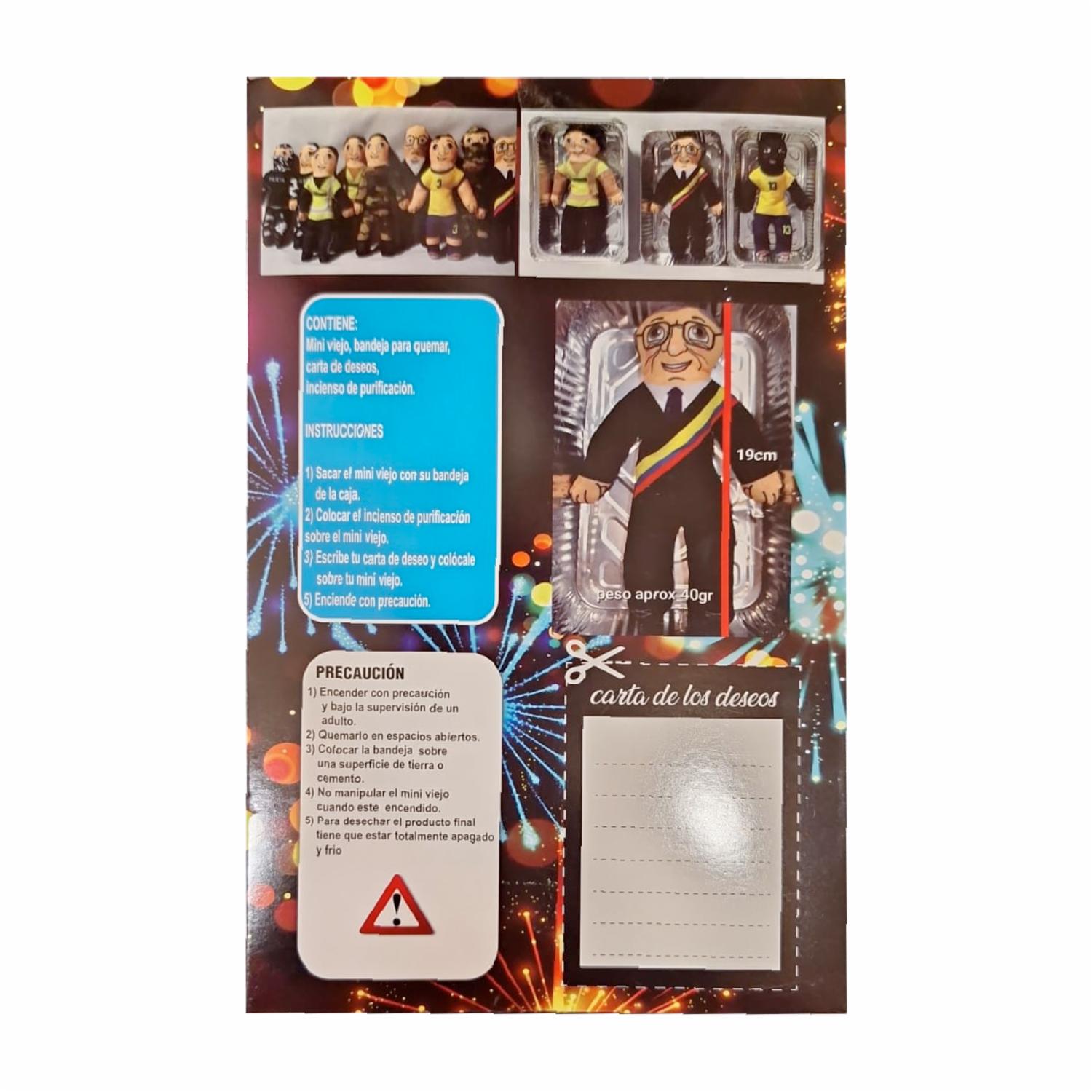 Mini Monigote Listo Para Quemar DON VIEJO Surtido - Supermaxi