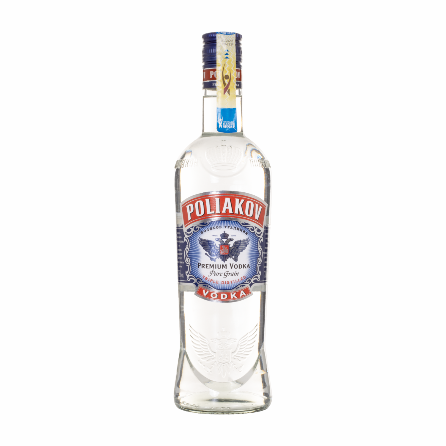 Vodka Destilado POLIAKOV 700 Ml - Supermaxi