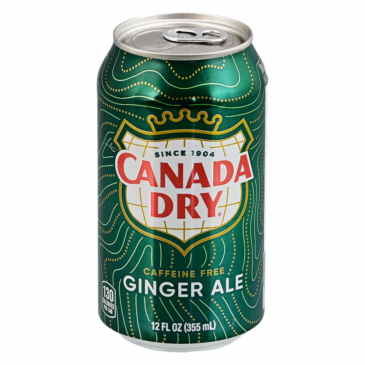 Bebida Ginger Ale CANADA DRY 355 Ml - Supermaxi