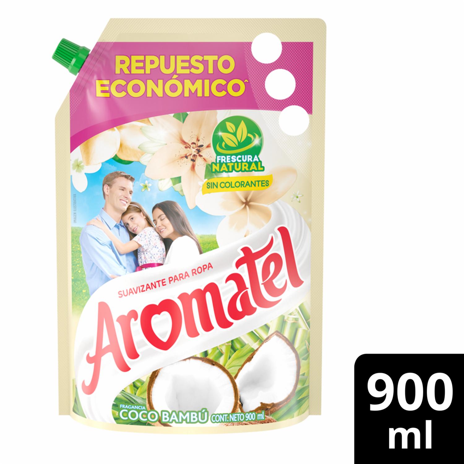 Suavizante Para Ropa Fragancia A Coco AROMATEL 900 Ml - Supermaxi