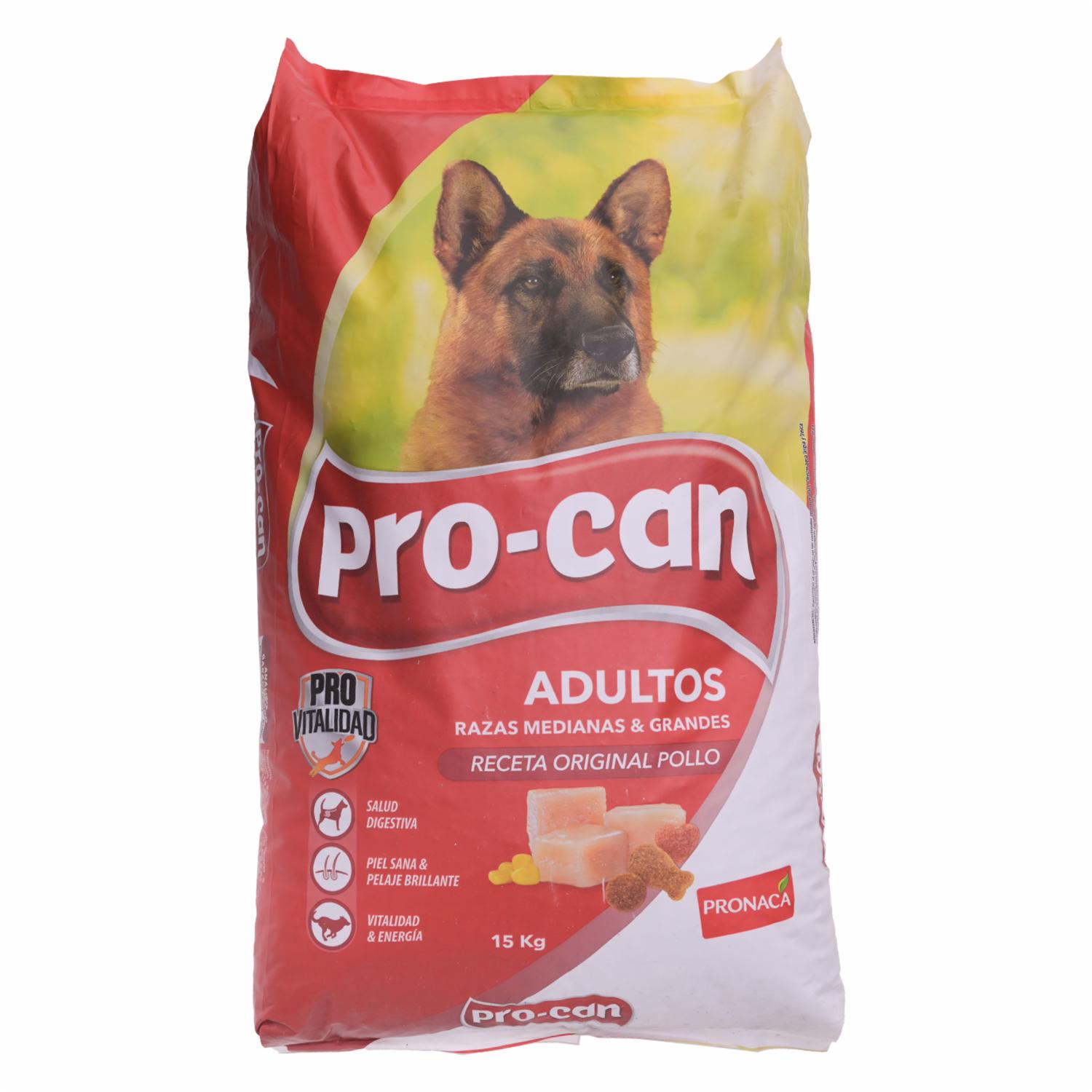 Alimento Para Perros Sabor Original PRO-CAN 15000 G - Supermaxi