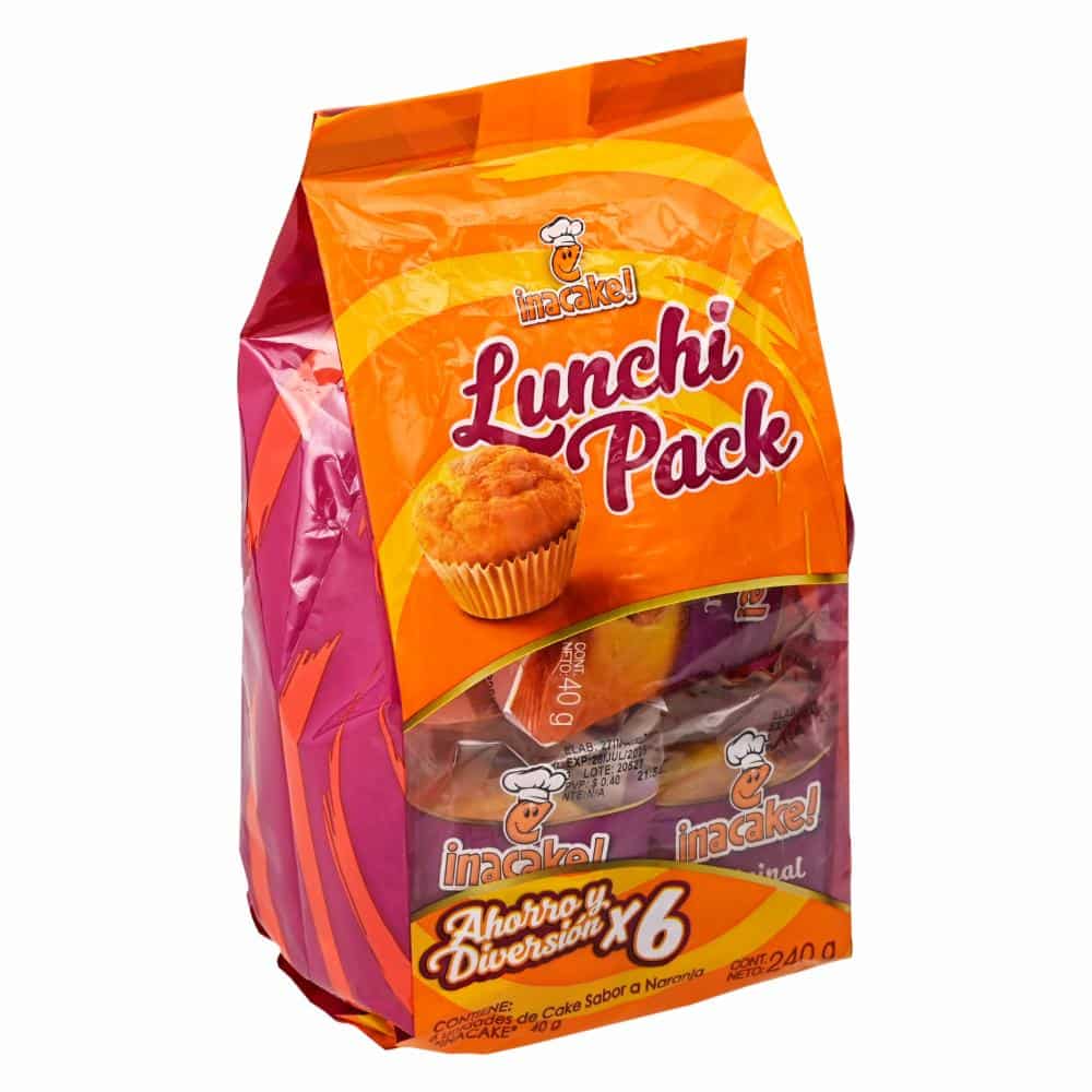 Lunchi Pack Original INACAKE! 240g - Supermaxi