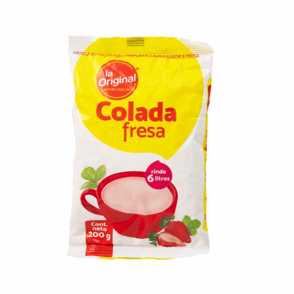 Colada Sabor Fresa LA ORIGINAL 200 G - Supermaxi
