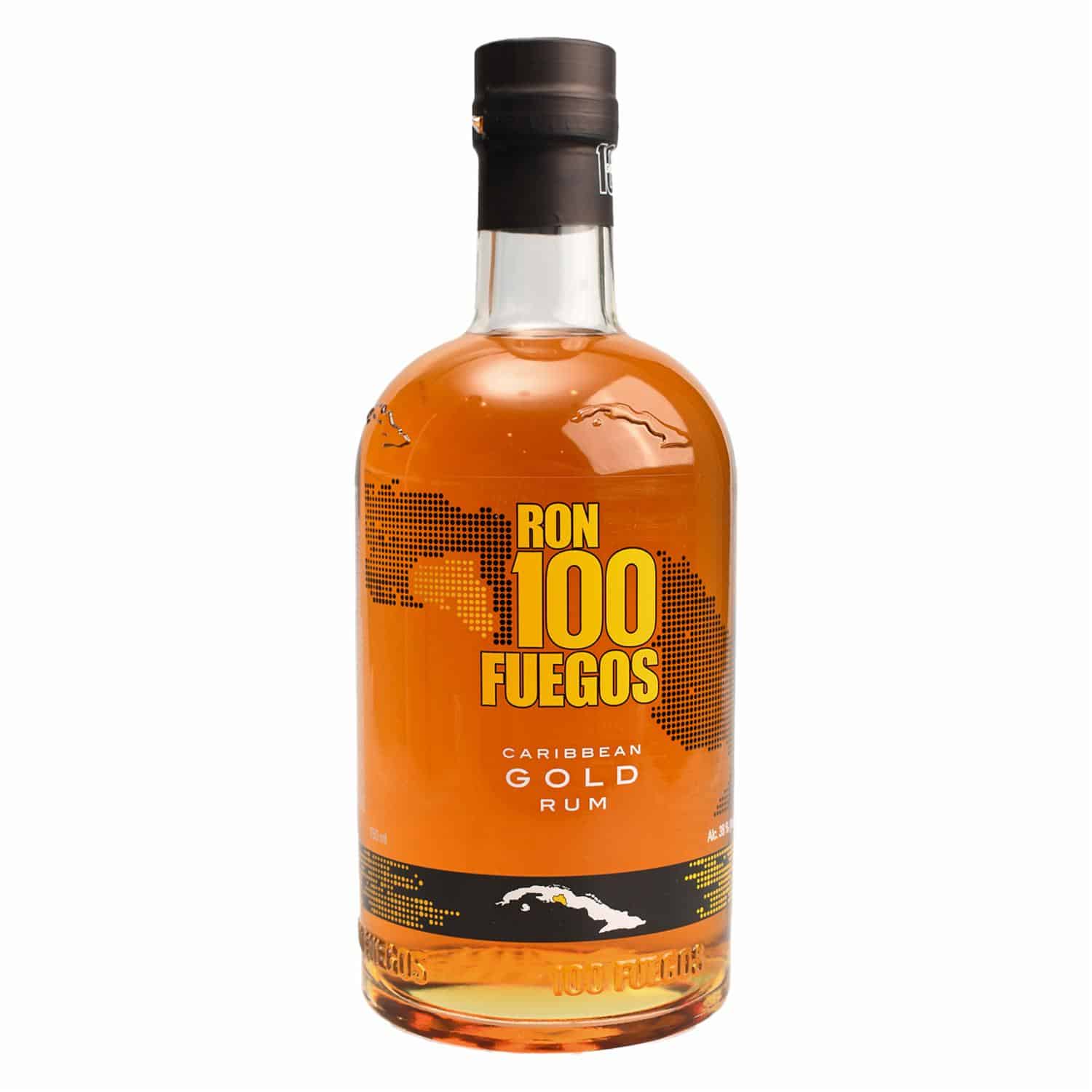 Ron Gold 100 FUEGOS Botella - Supermaxi