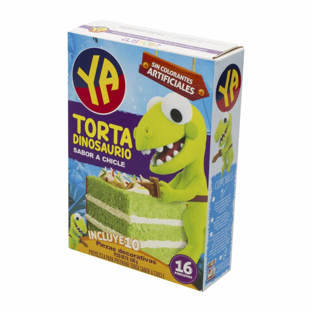 Torta De Dinosaurio Sabor A Chicle YA 500 Gr - Supermaxi