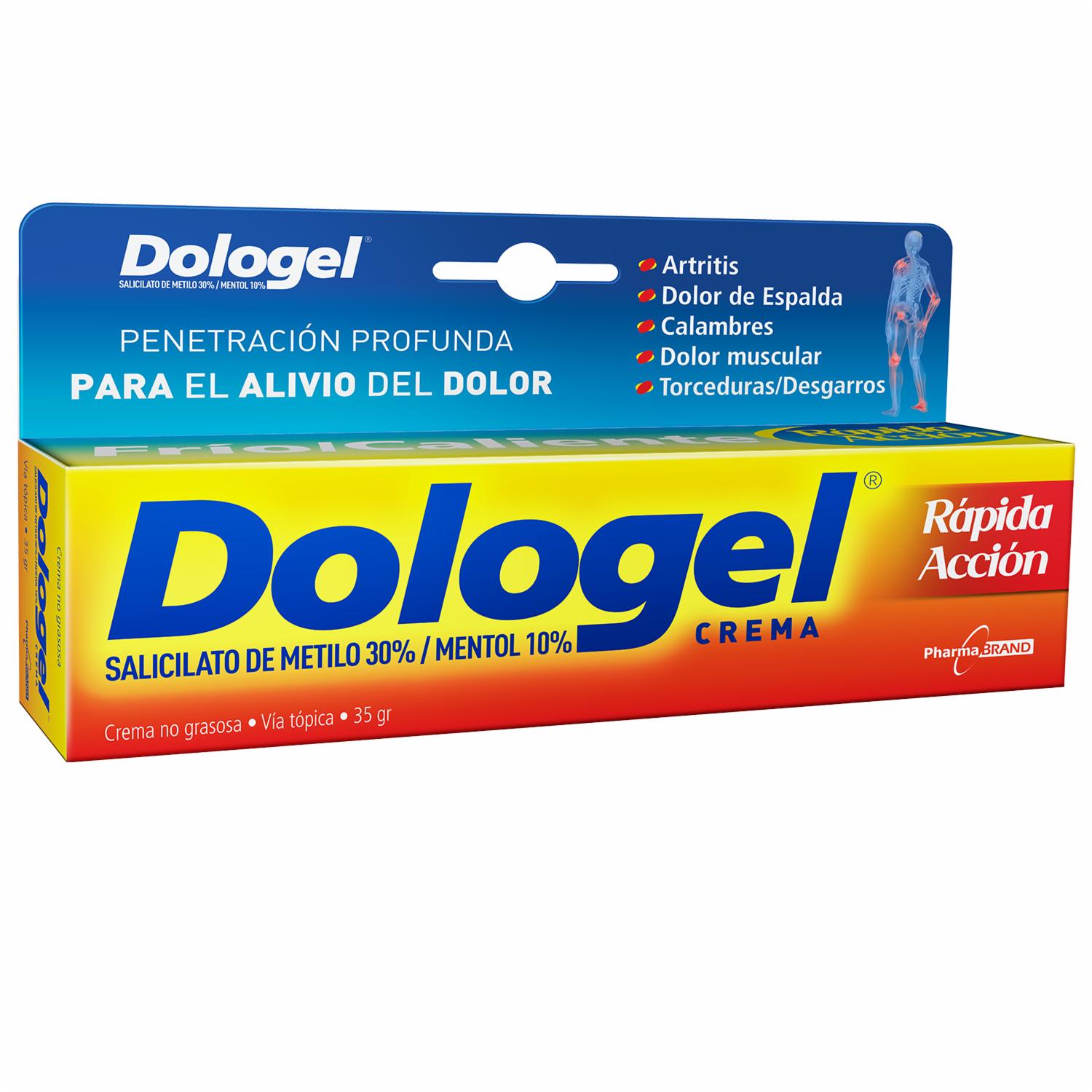 Crema Analgésica De Tratamiento Para El Dolor DOLOGEL 35 G - Supermaxi