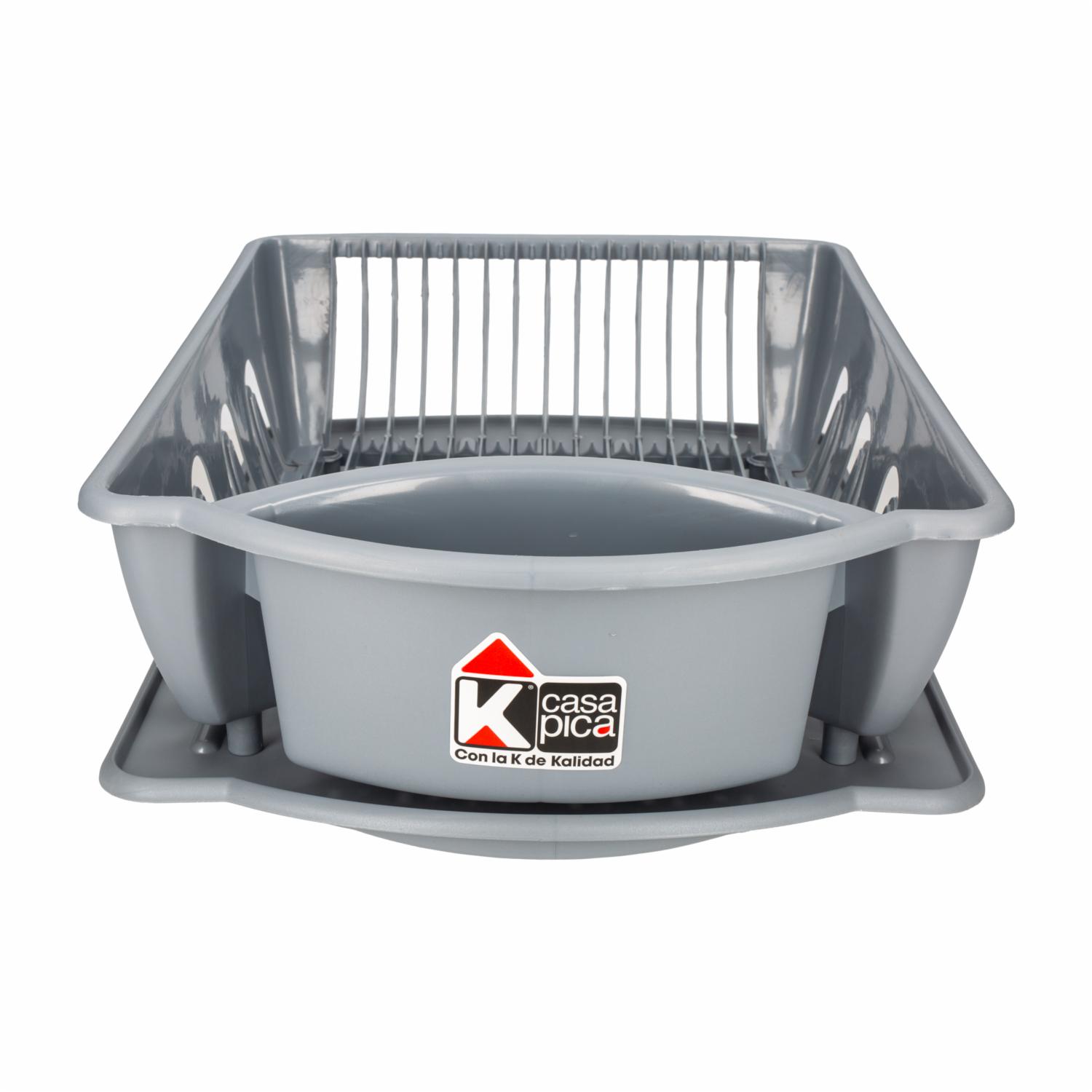 Platera Nueva Reforzada Gris CASA PICA Unidad - Supermaxi
