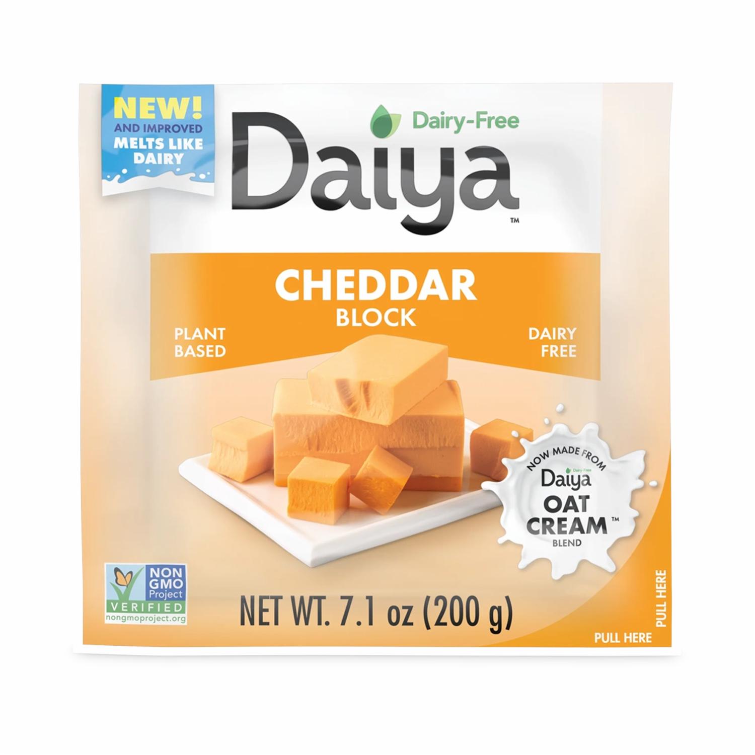 Queso Cheddar Block Vegano DAIYA 200 G - Supermaxi